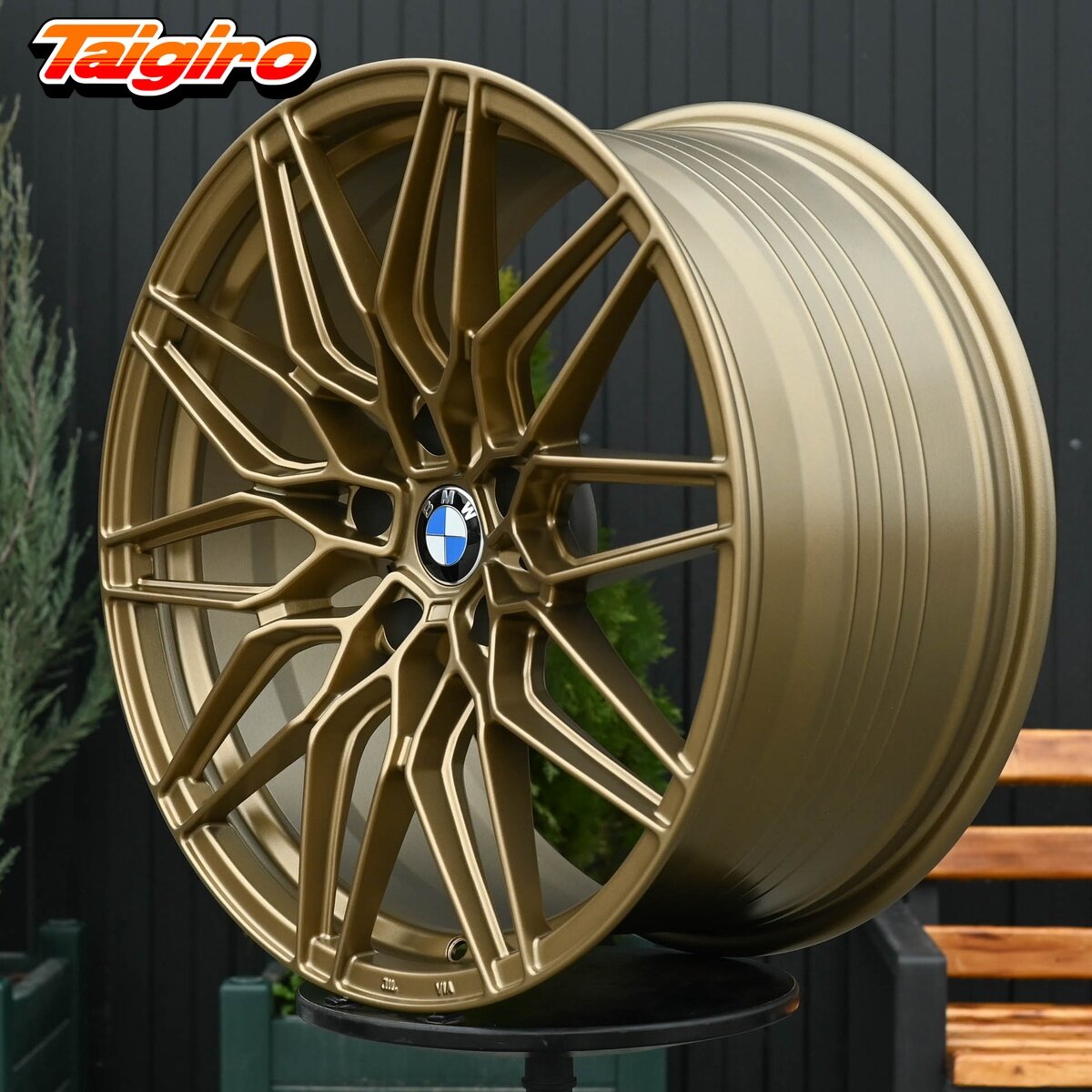 Комплект литых дисков R19 Taigiro M 9.5J ET35 5*120 Бронза (G128)