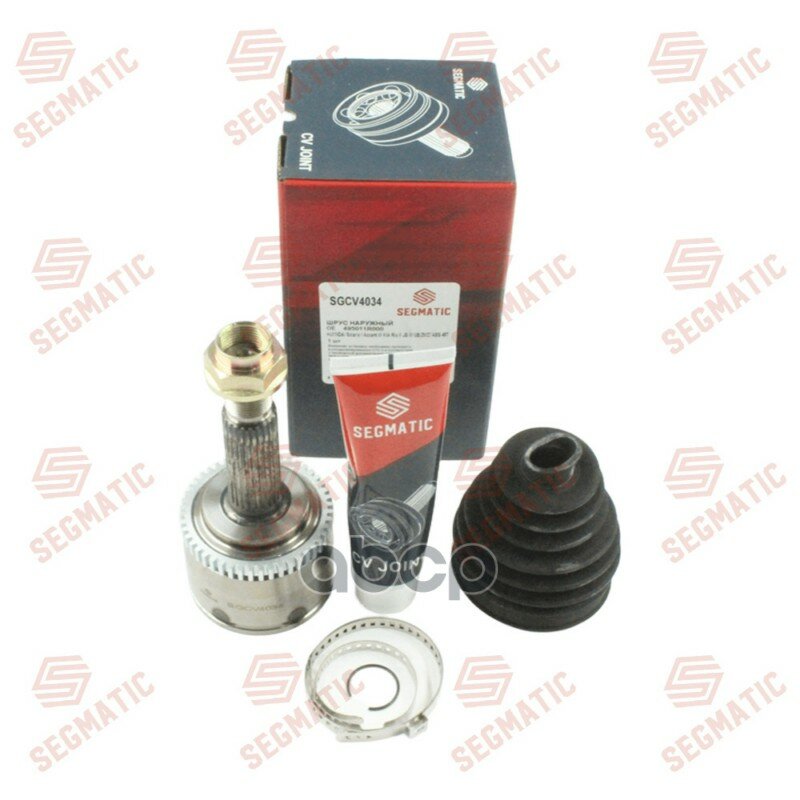 ШРУС наружный HUYNDAI Solaris I Accent III KIA Rio II JB III UB 25/22шл ABS 48Т SEGMATIC арт. SGCV4034