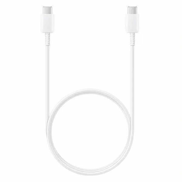 Кабель для смартфона, телефона Samsung Кабель круглый Samsung USB Type-C - USB Type-C белый 1 м 3 А, 60 Вт EP-DA705BWEGWW