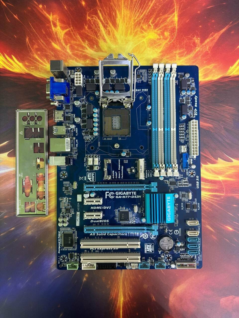 Материнская плата GIGABYTE GA-H77-DS3H Socket 1155