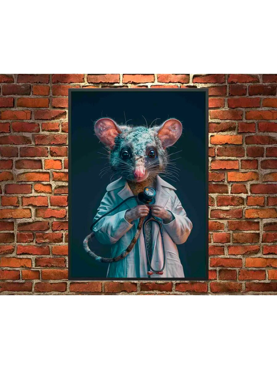 Доктор Поссум-животное 4, Плакат 30x42см