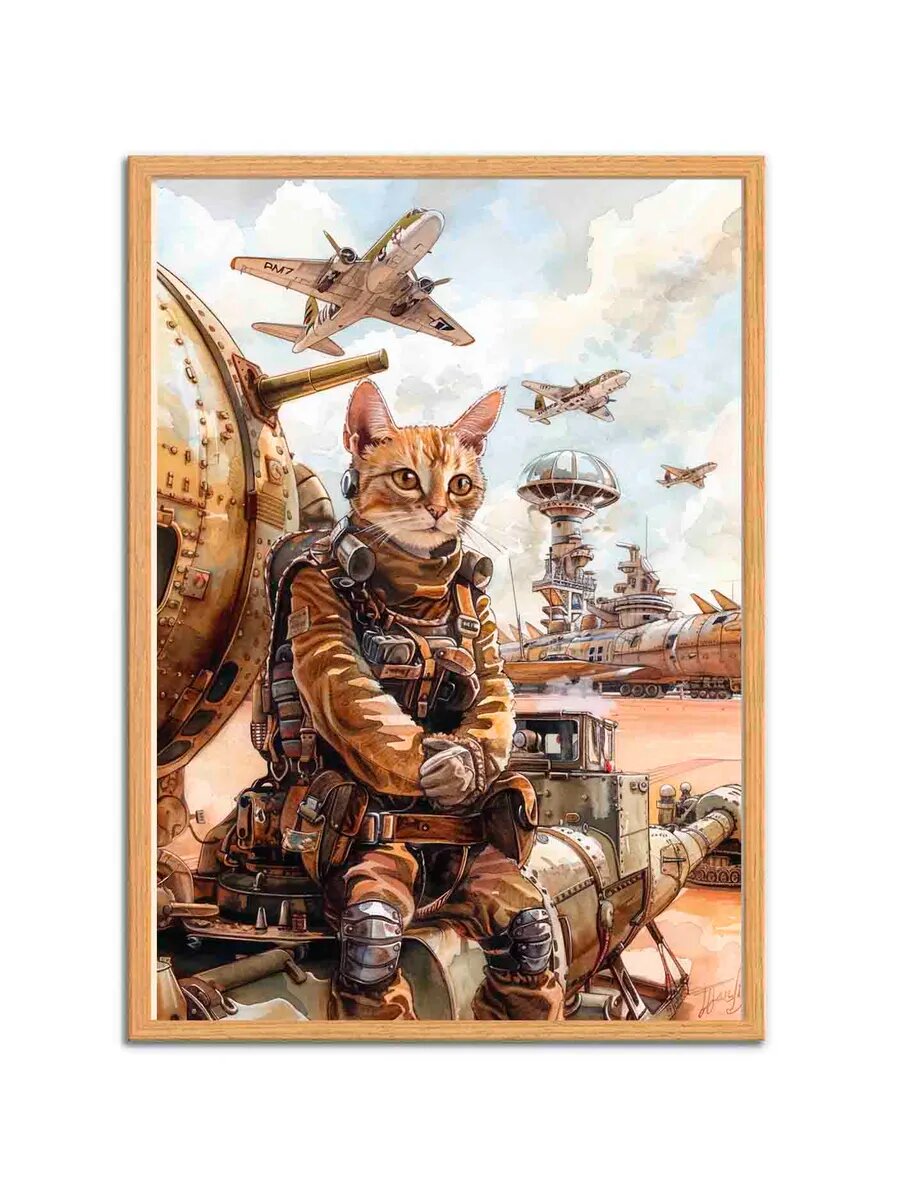 Манчкин Кот-солдат 3, Плакат 30x42см