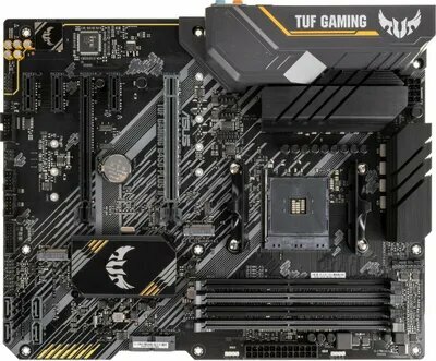 Материнская плата Asus TUF GAMING B450-PLUS II Soc-AM4 AMD B450 DDR4 ATX AC`97 8ch(7.1) GbLAN RAID+H