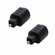 3,5 мм Mini Jack – Toslink адаптер, 2pc
