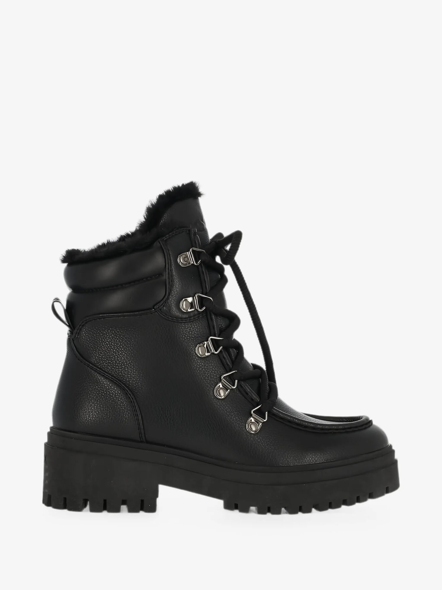 Ботинки Lace-up shearling boots