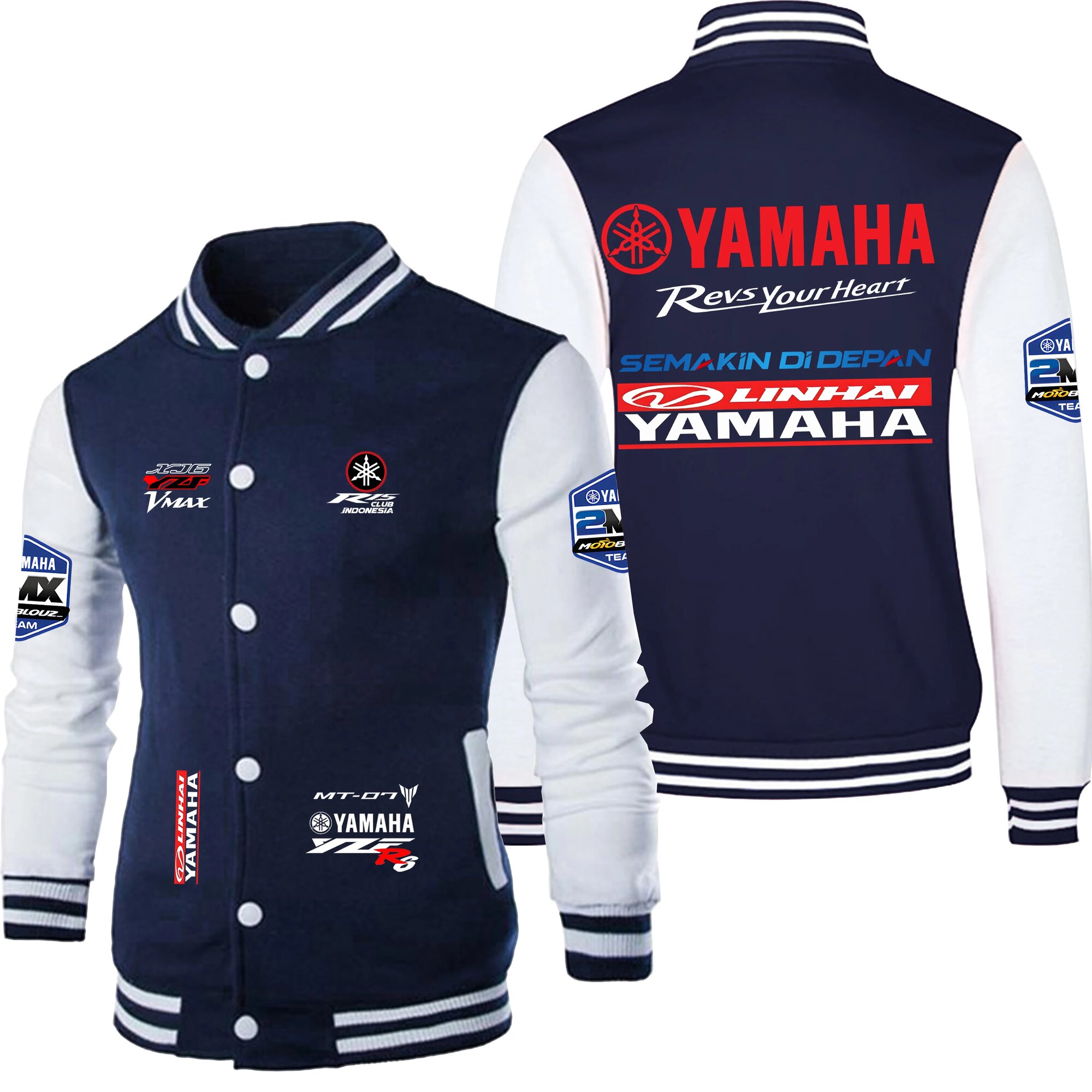 Куртка Yamaha, размер XL, темно-синий