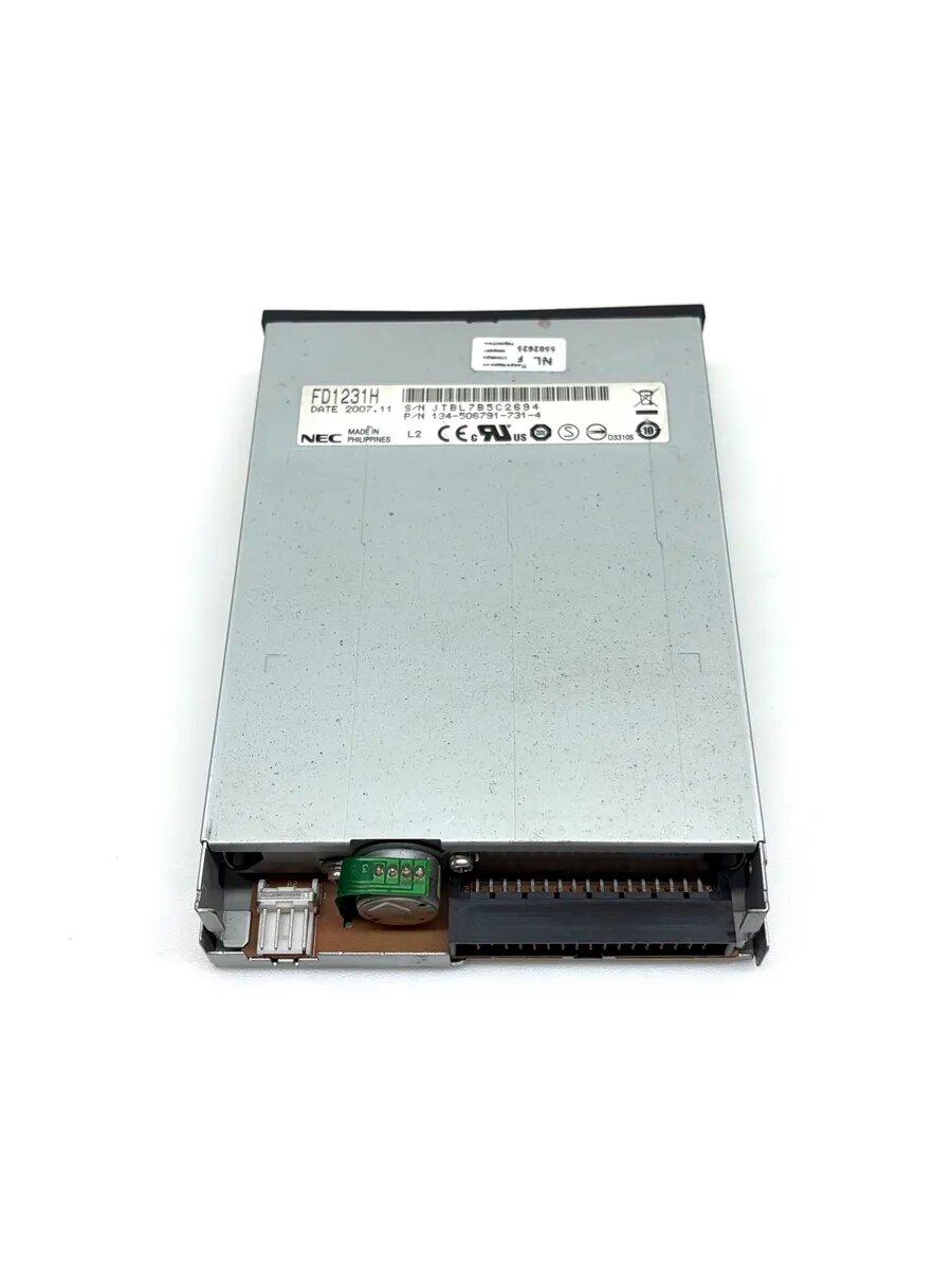 Дисковод FDD 3.5" NEC FD1231H, черный
