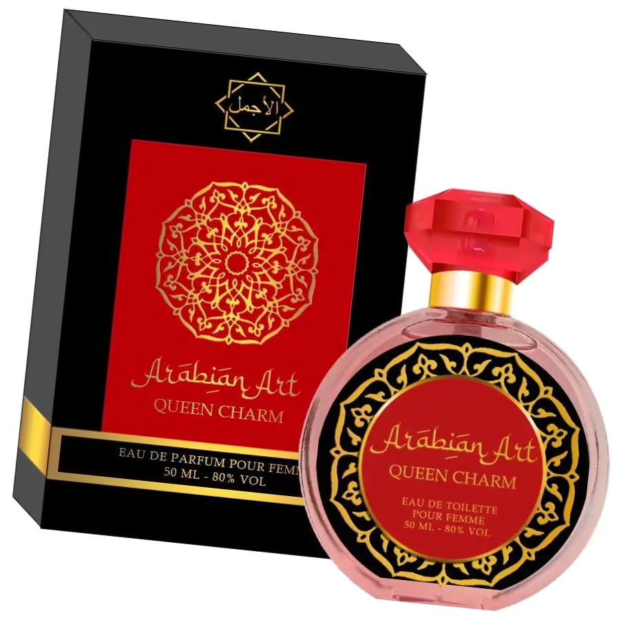 Туалетная вода Arabian Art Queen Charm женская 50 мл / Евролюкс Квин Шарм