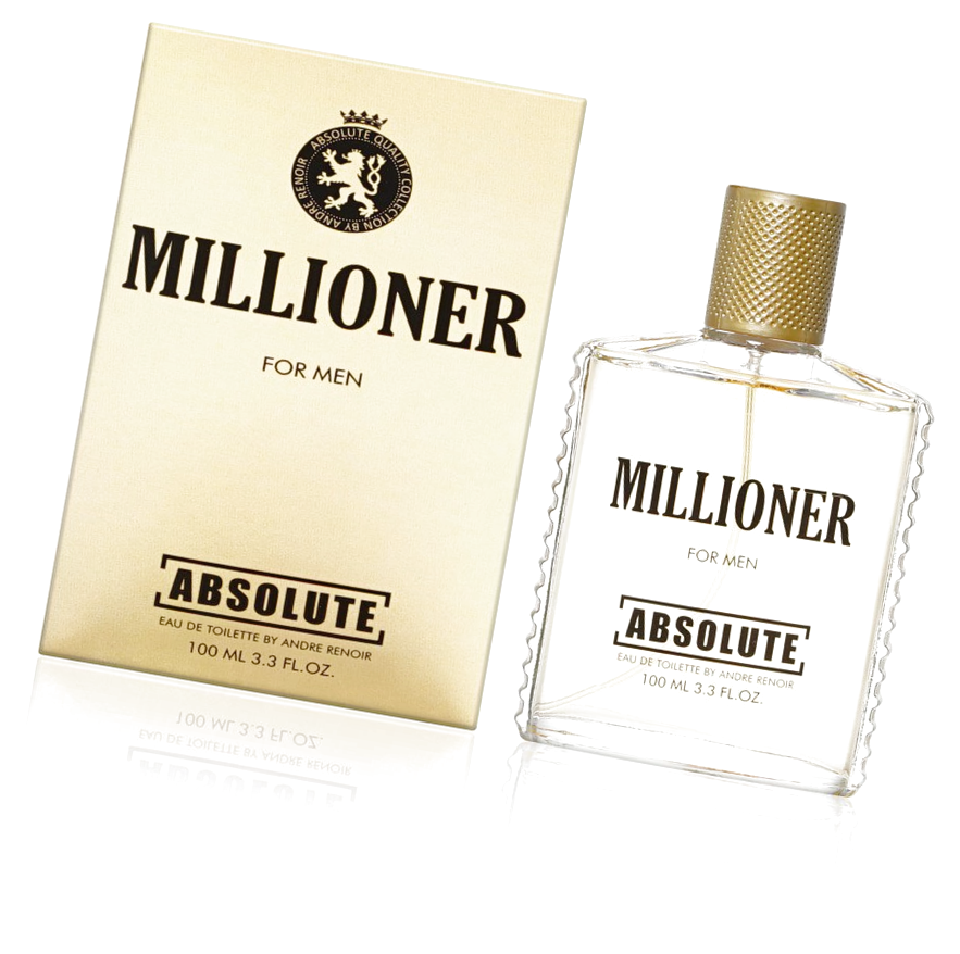 Туалетная вода Delta Parfum Absolute Millioner мужская 100 мл / Дельта Абсолют Миллионер