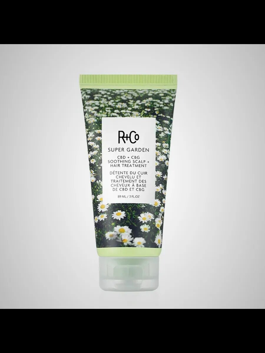 R+Co SUPER GARDEN CBD + CBG SOOTHING SCALP + HAIR TRE 89 мл