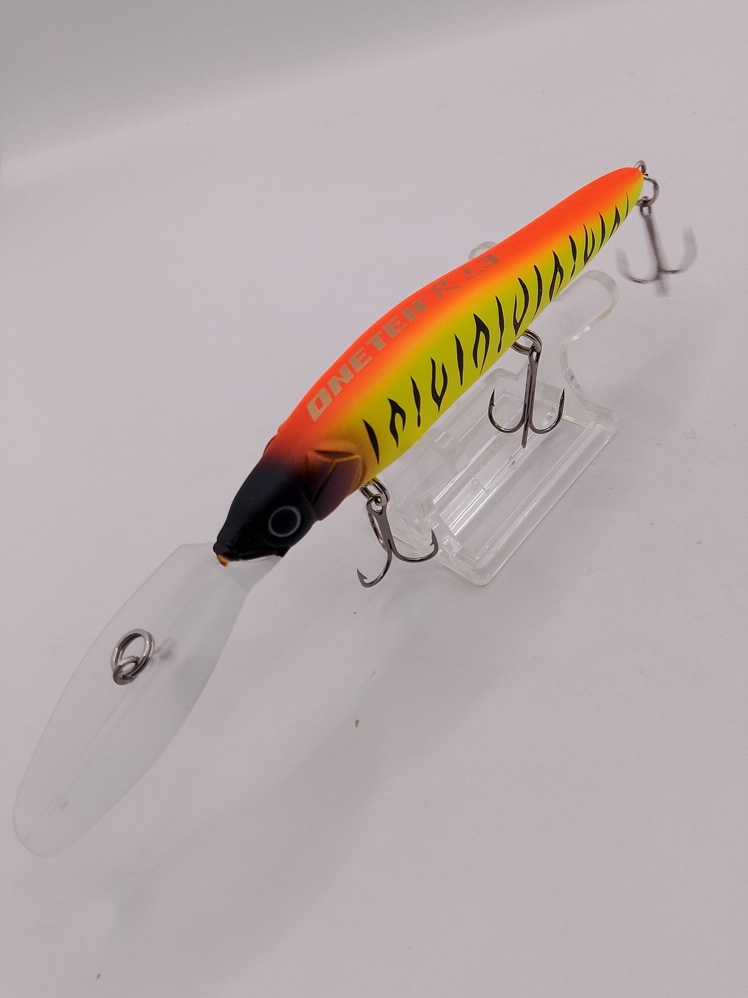 Воблер минноу Megabass Oneten R+3 Hi-Float, 110 мм, 15 гр, заглубление до 4 м, быстро всплывающий воблер для рыбалки