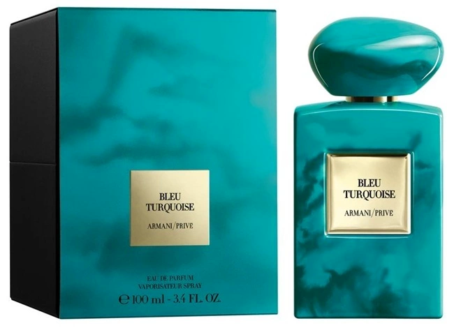 Армани Приве Блу Туркьоз парфюмерная вода унисекс 100 мл - Armani Bleu Turquoise Prive