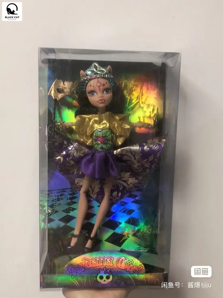 Кукла Monster High Дракулаура с аксессуарами, ABS пластик, Разноцветный, Китай