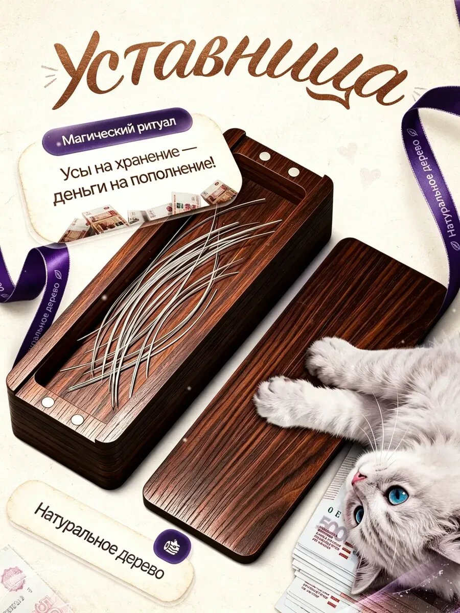Усятница, коробочка для усов