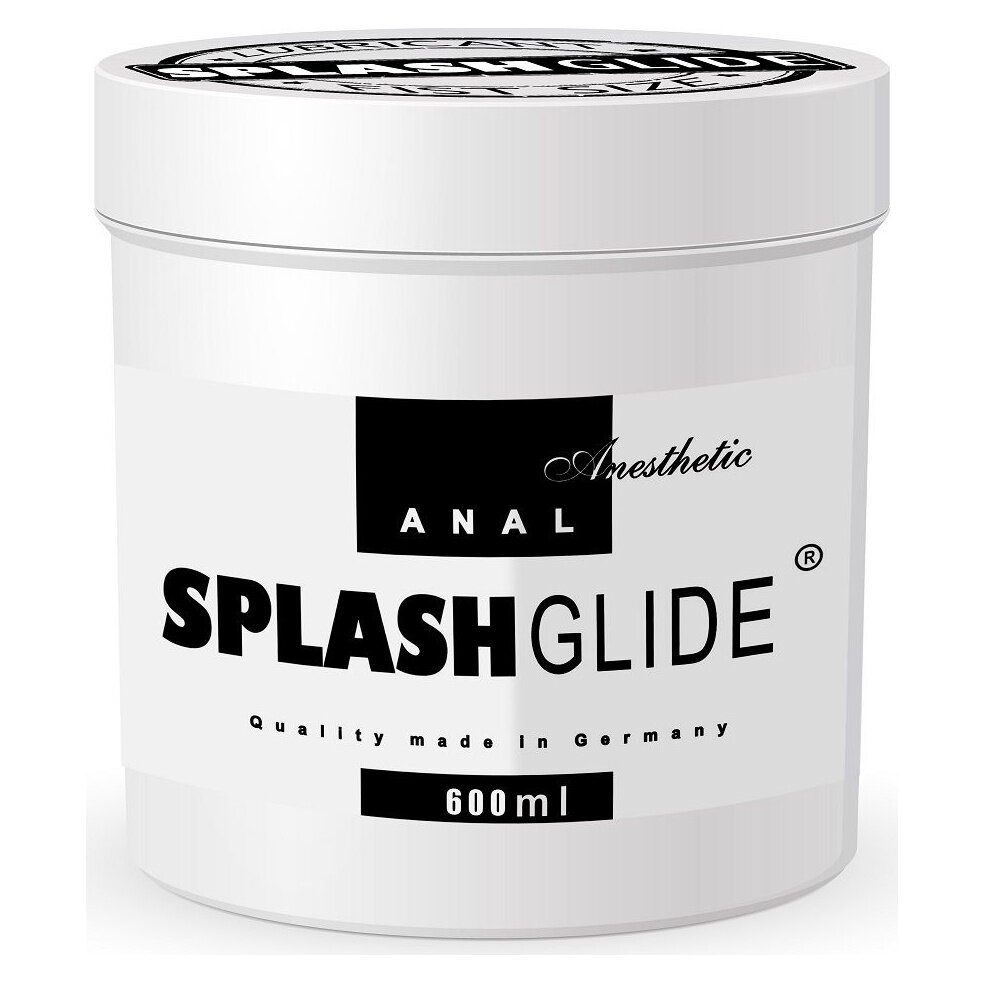 Лубрикант на водной основе SplashGlide Anal Anesthetic Fist Size, 600 мл