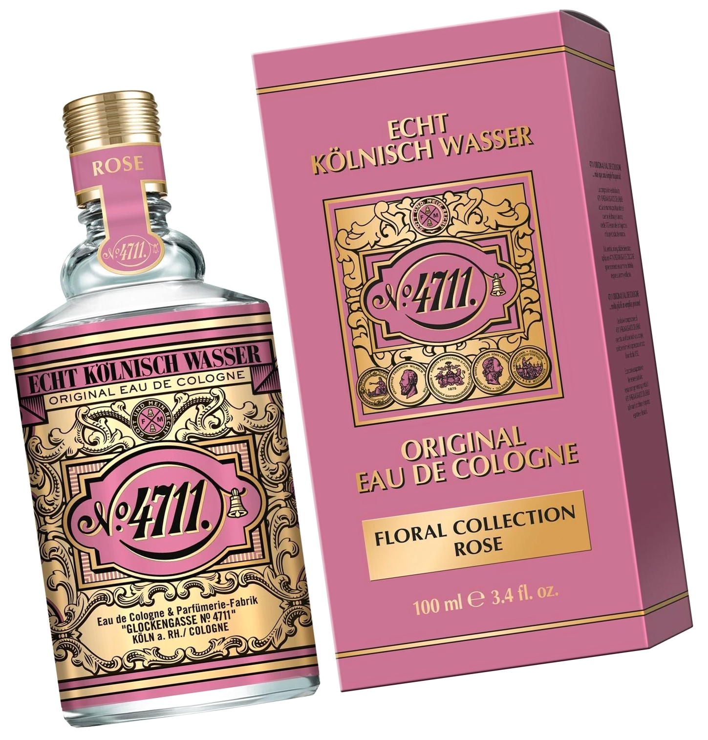 Роза О Де Колонь - одеколон 4711 Rose Eau De Cologne унисекс 100 мл