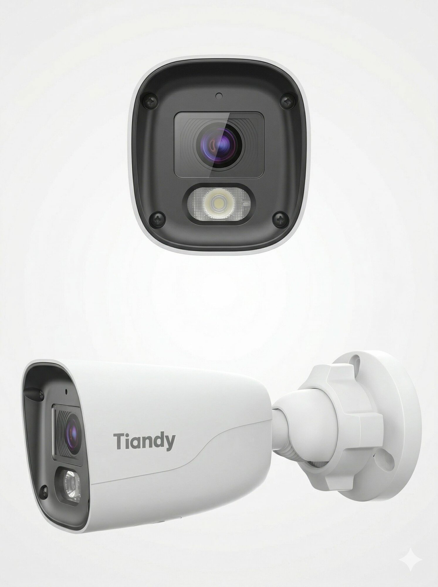 Камера видеонаблюдения уличная Tiandy TC-C344S 2ETA-28 с LED подсветкой и картой памяти — фото 1