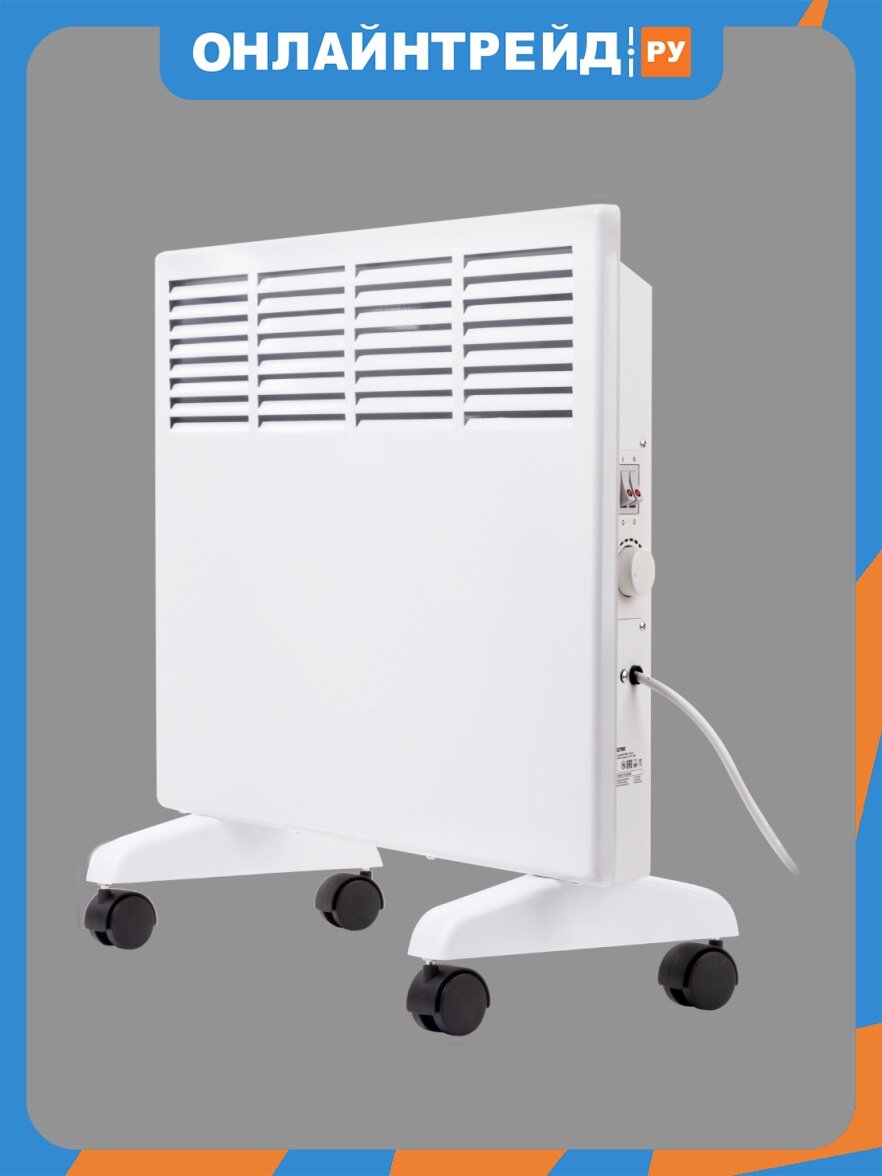 Конвектор Tdm Electric ЭК-1500С, 1500 Вт, регул. мощн. (750/1500 Вт), термостат, Стич, SQ2520-1205