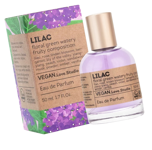 Женский парфюм Delta Parfum Vegan Love Studio Lilac - Лилак, 50 мл