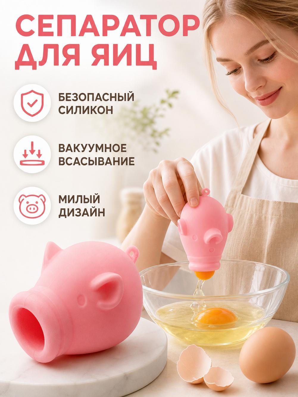 Силиконовый разделитель яичных белков