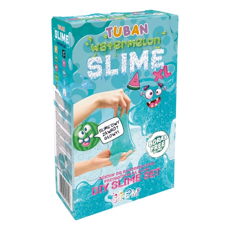 Пластилин Tuban Slime DIY, арбуз, XL