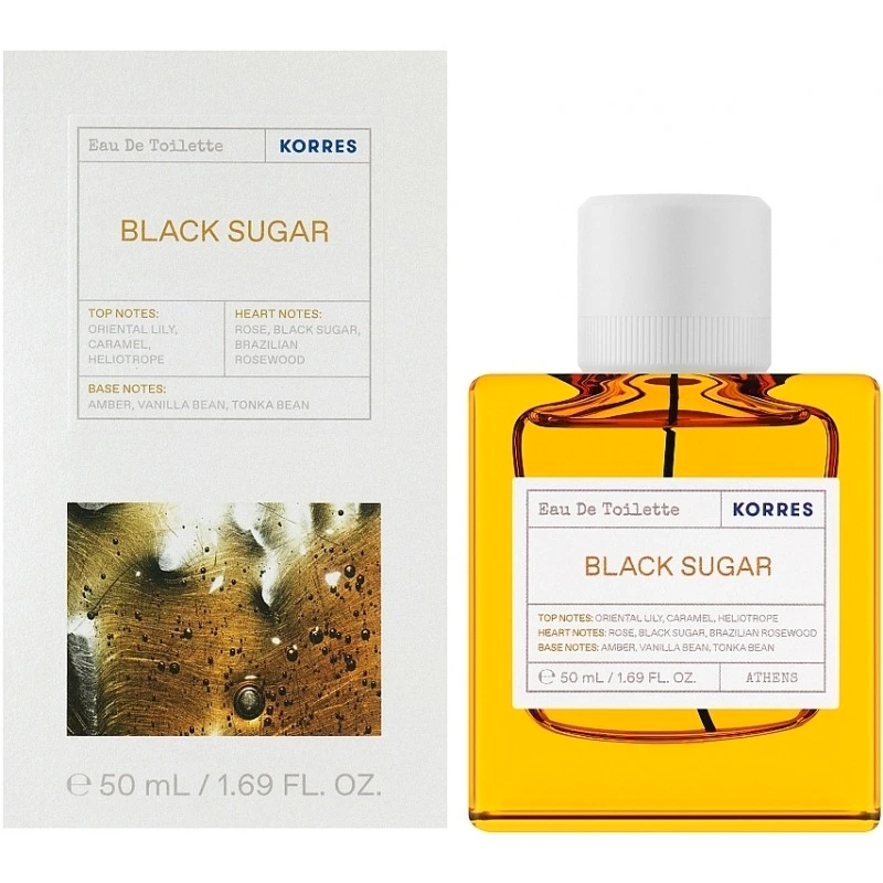 Korres Black Sugar парфюм 50 мл для женщин и мужчин - Коррес Блэк Шугар