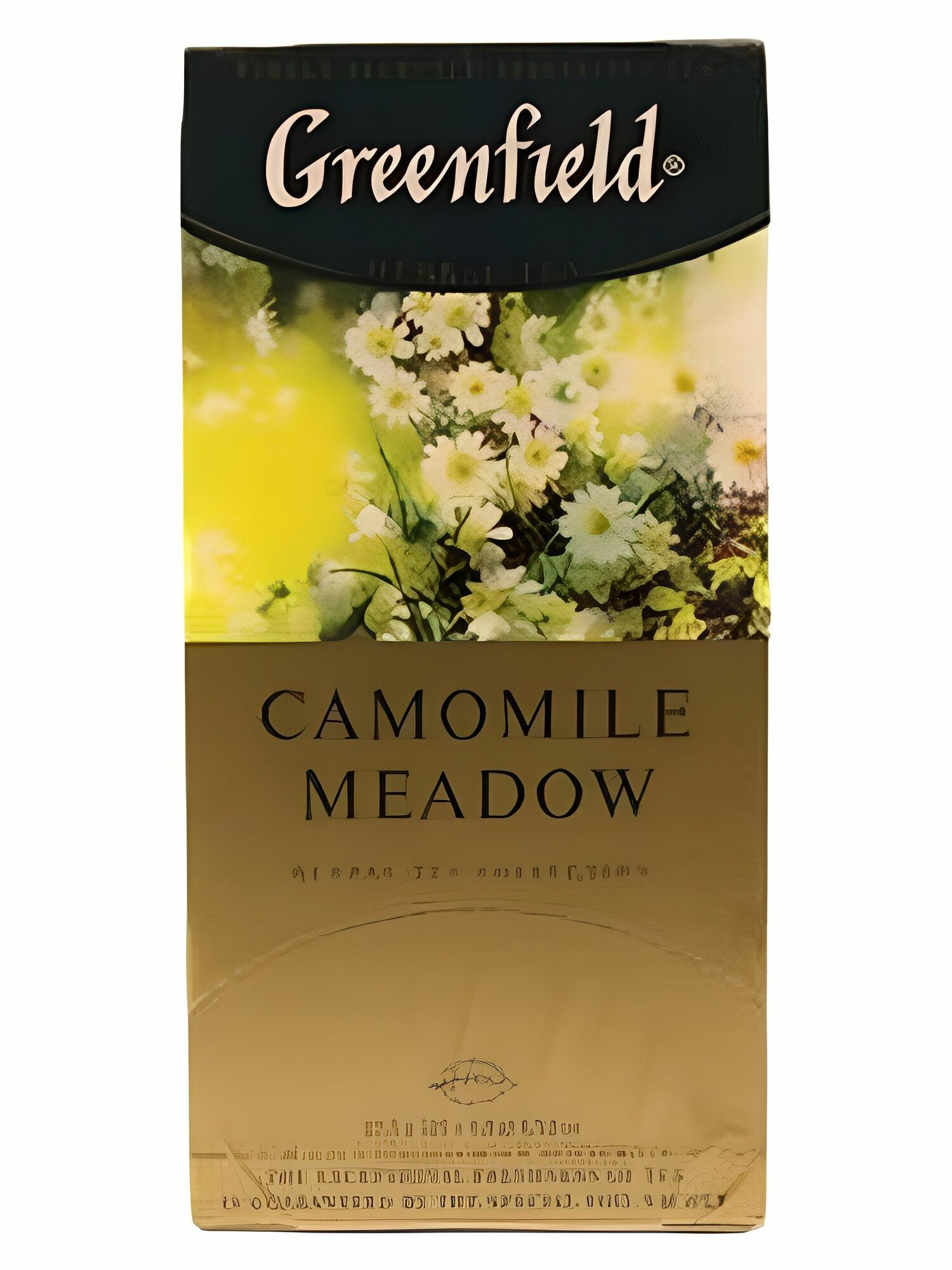 Чай в пакетиках травяной Greenfield Camomile Meadow, 25 шт
