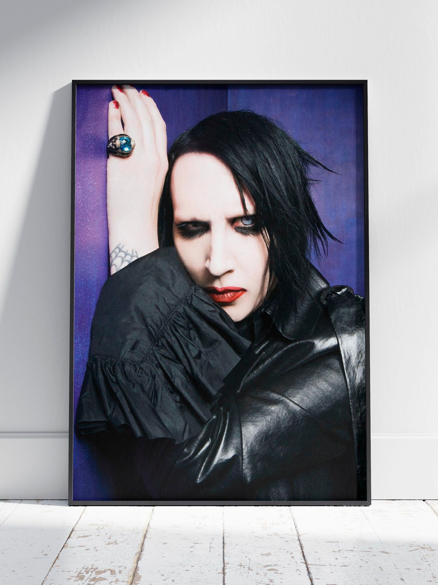 Плакат на стену для интерьера Мэрилин Мэнсон (Marilyn Manson 30) - Постер по музыке и артисту формата A4 (21x30 см)