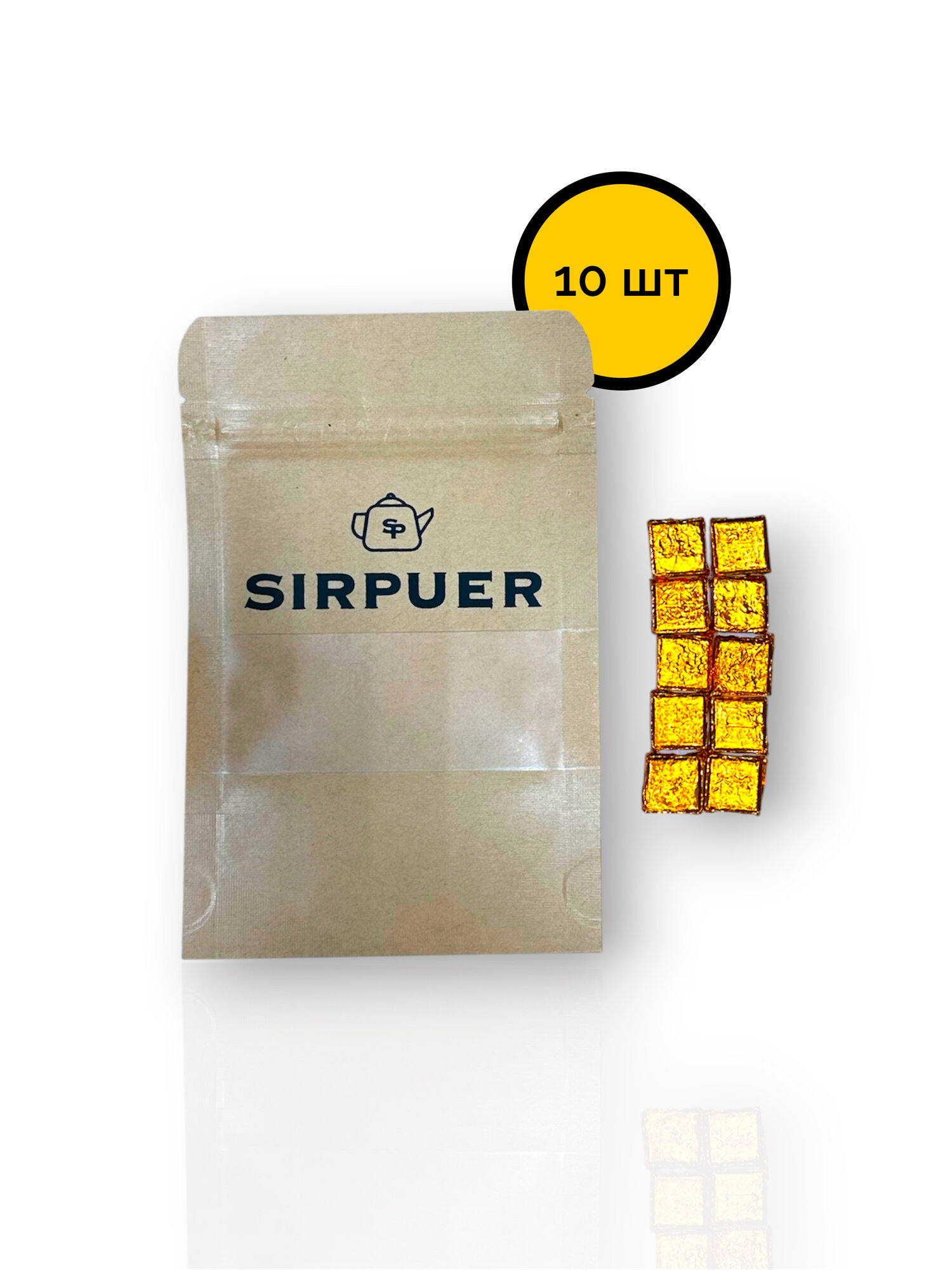 Смола Шу Пуэра, Чайная паста, Ча Гао, 10 шт