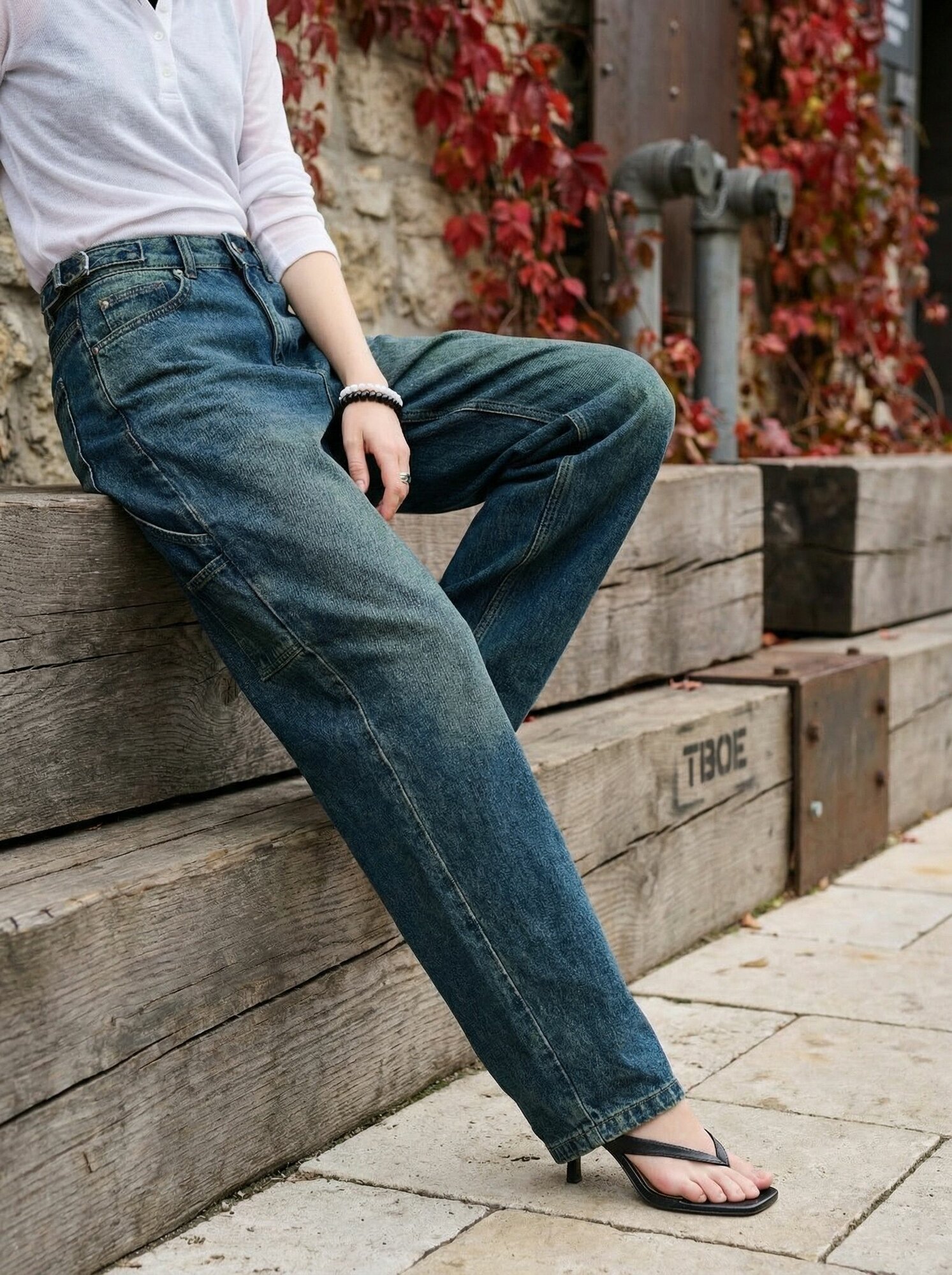 Джинсы бананы 