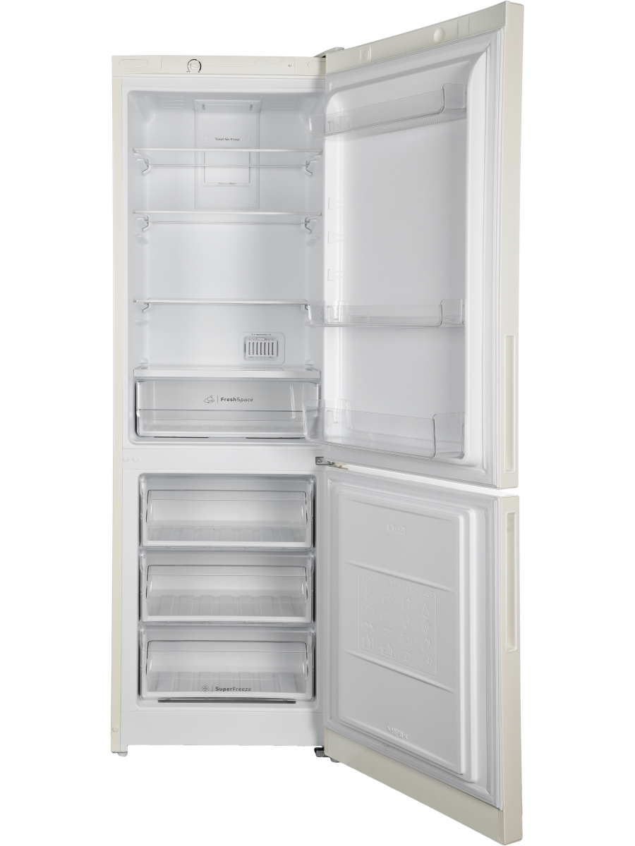 Холодильник Indesit ITR 4180 E двухкамерн. общий объем 326л бежевый (869991625660)