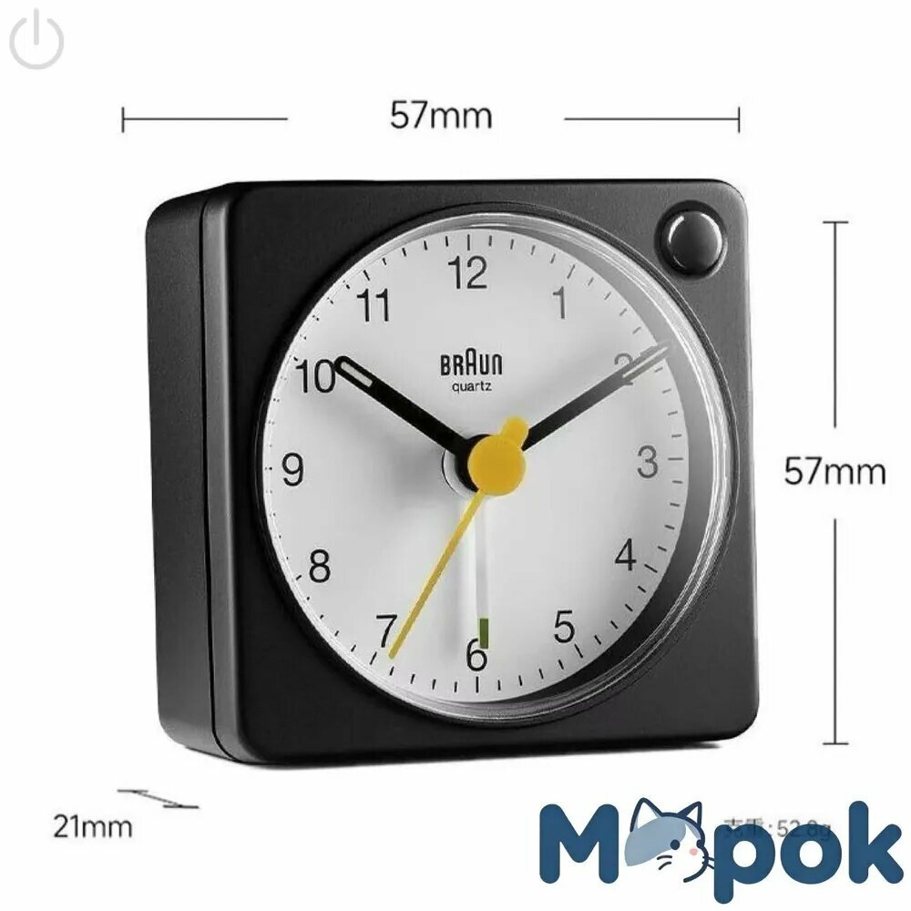 Braun Настольные часы Кварцевые, Электронные 1 шт