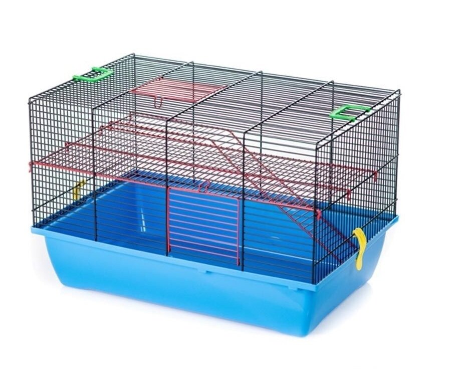 Клетка для грызунов Inter-Zoo Pigi II цветная (50х28х31 см)