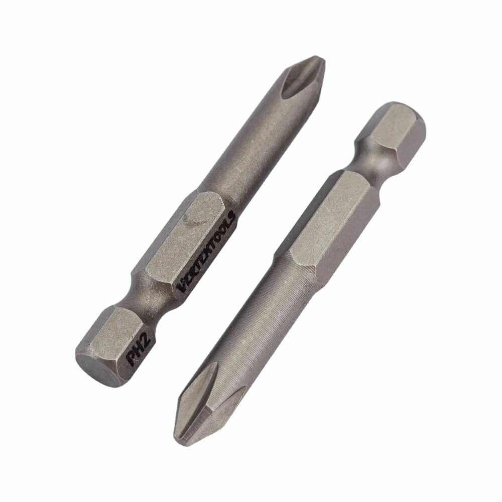 Набор бит PH2х50 10 шт. Vertextools БТ-PH2-50