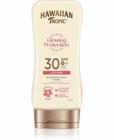 Средство солнцезащитное Hawaiian Tropic Glowing Protection Beautifully Sheer Finish, молочко, spf 30, 180 мл
