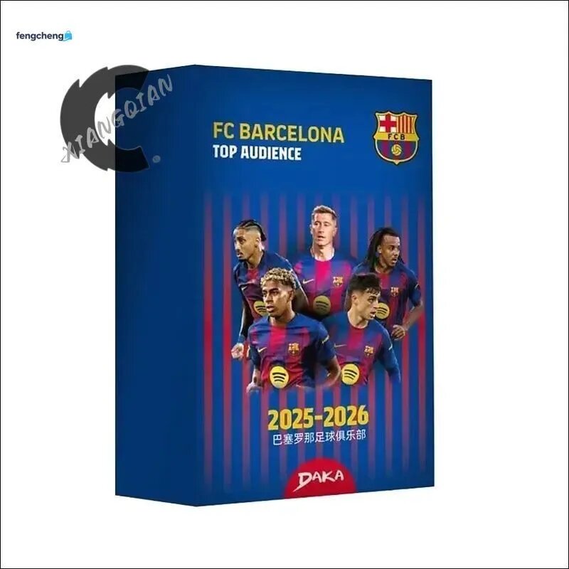 Футбольные карточки DAKA 25-26 (Барселона, Futbol Club Barcelona), коллекционные, TOP AUDIENCE