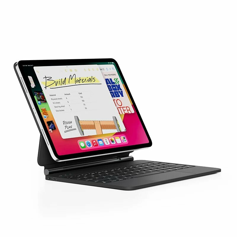 Чехол-клавиатура Magnote для iPad Pro 2024, замена Bluetooth-мыши для mini 6/7, чехол-компаньон для планшетов Air 8/7,