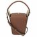 Сумка Longchamp, фактура матовая, коричневый