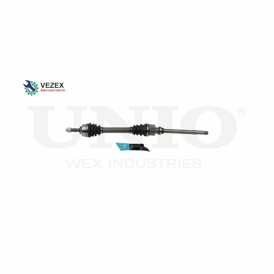 UNIO CVJ-10085 Привод в сборе передний правый Peugeot 206 98- (МКПП)