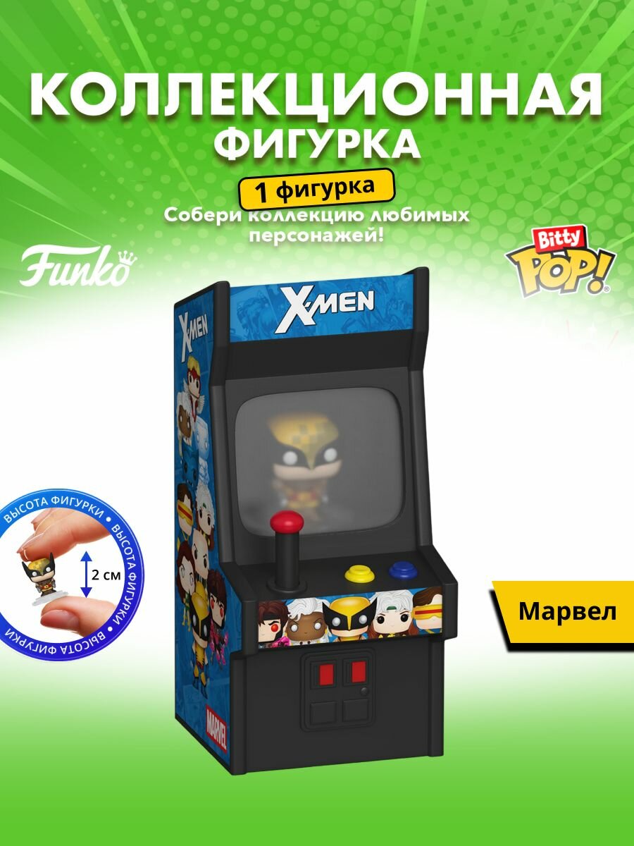 Набор Funko Bitty POP! Arcade Marvel X-Men Wolverine 91395