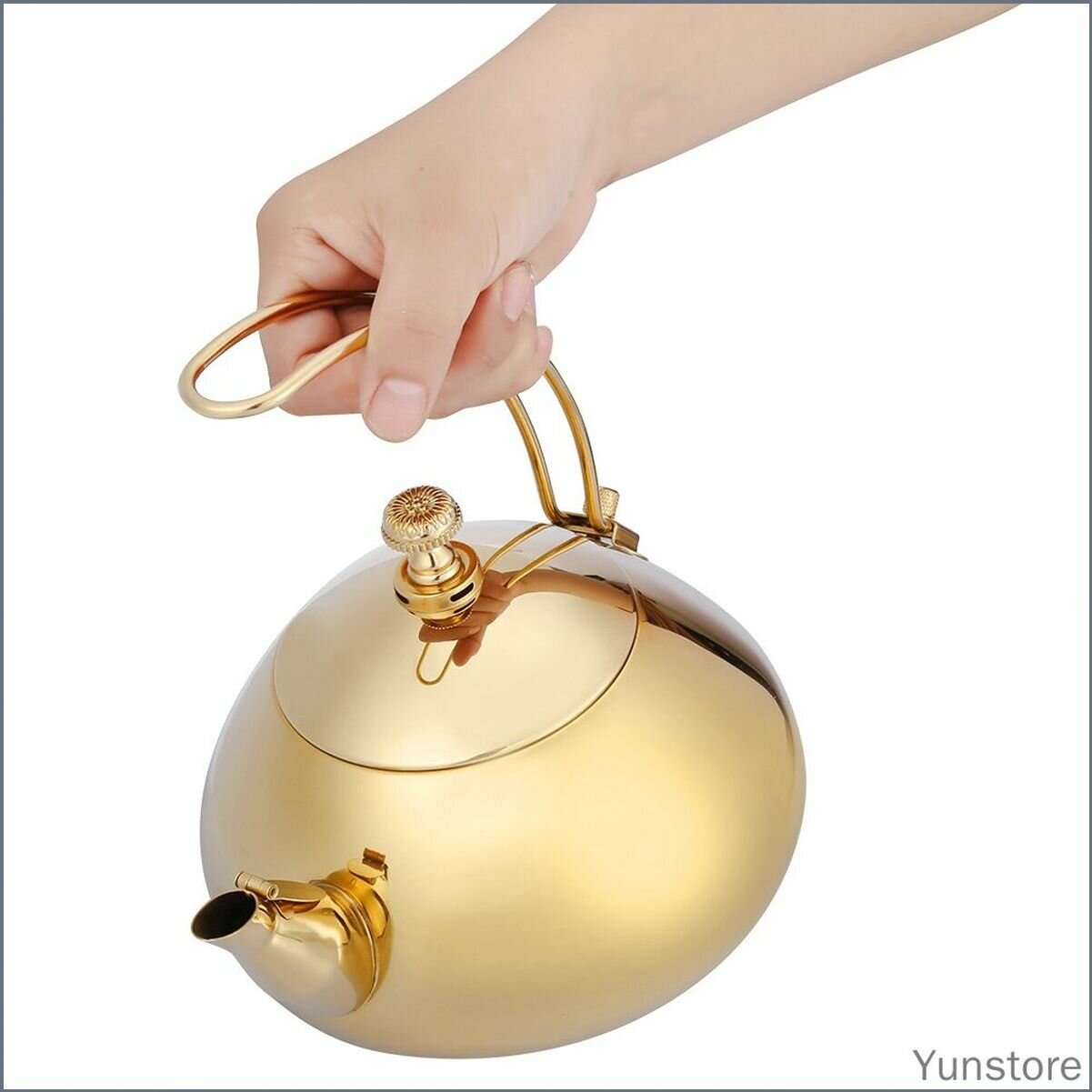 Aiseely Электрический чайник HI40303 260403, золотой