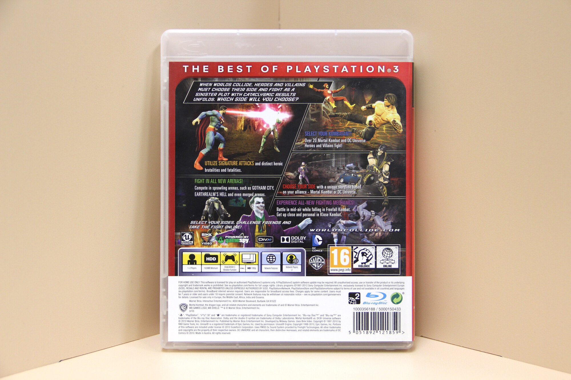Mortal Kombat vs DC Universe (PS3, PL/ES) — фото 1