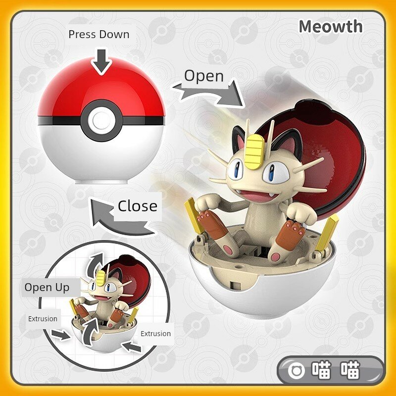 Игрушки Pokémon от Johnson & Johnson, куклы Pokémon Пикачу, покемон-шары, трансформируемые детские украшения, фигурки