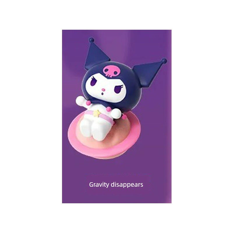 Милая светящаяся фигурка Куроми из серии Sanrio Family Interstellar Light-Up в слепом пакете/коробке, подарок