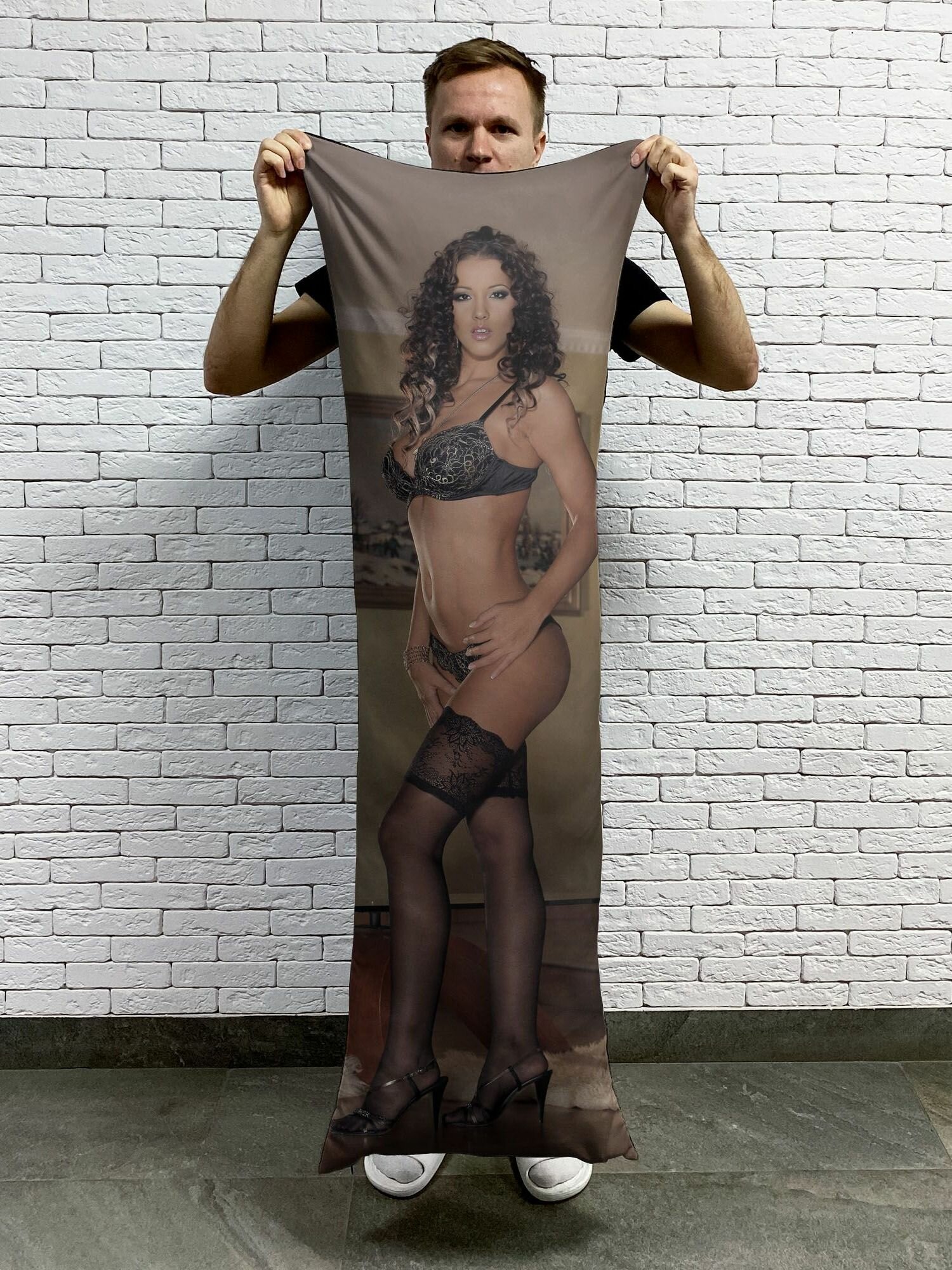 Подушка дакимакура Angel Dark 50х150 см