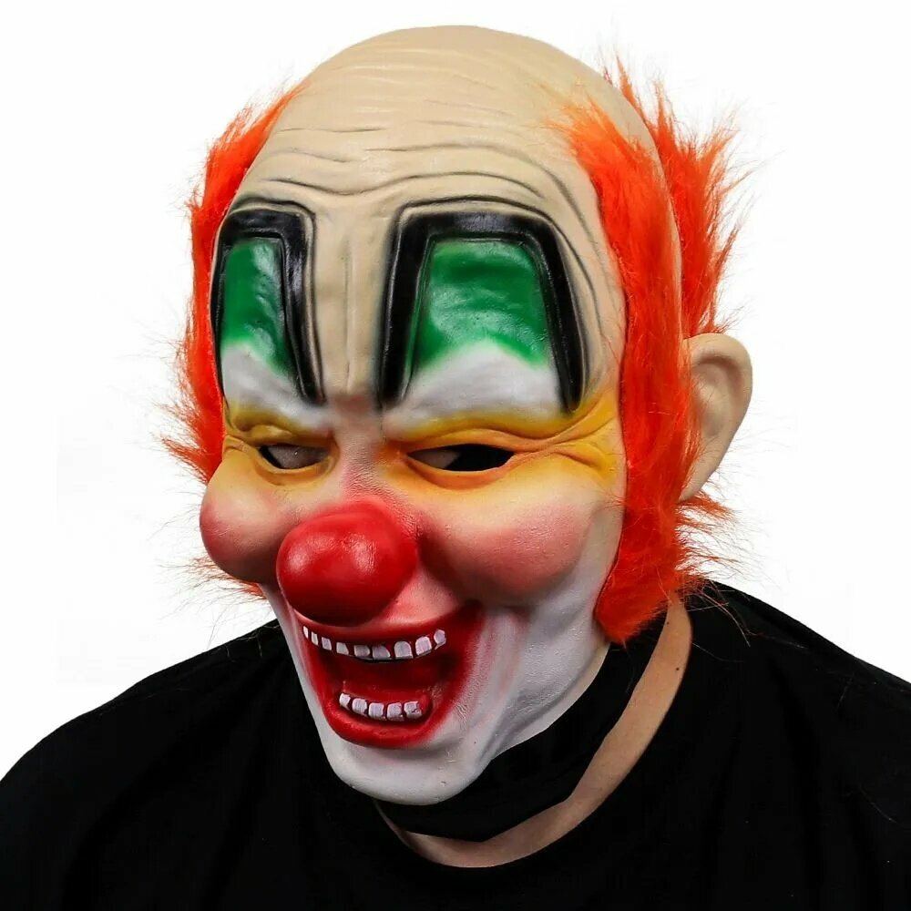 Классическая маска клоуна Шона Крэхана (Slipknot), латексная маска для Хэллоуина, музыкальный реквизит