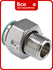 Полусгон с накидной гайкой 1/2 Valtec VTr.611. N.0004