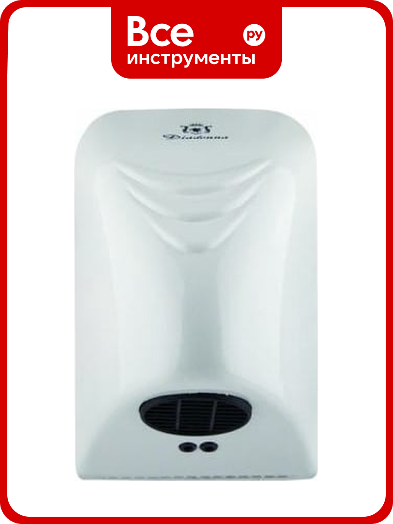 Сушилка для рук Diadonna 600W D0094 настенный, белый, быстрая сушка, сенсорное управление
