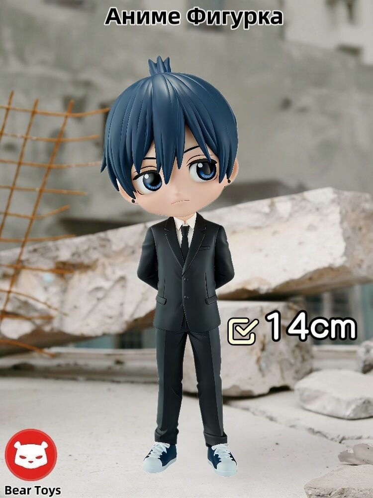 Аниме-фигурка Q Posket Человек-бензопила Пауэр 14 см / Chainsaw Man Power Figure by Bandai Spirits
