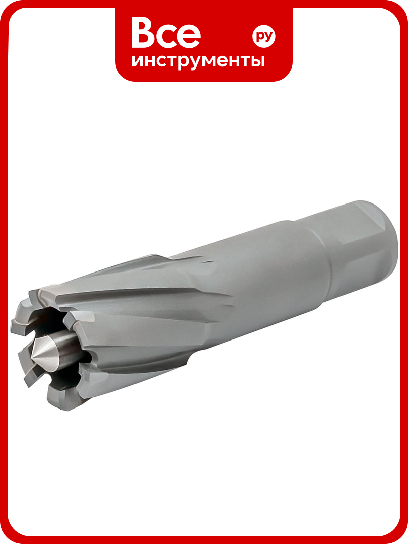 Корончатое сверло по металлу RODMIX TCT 24x55, weldon 19 1224055191